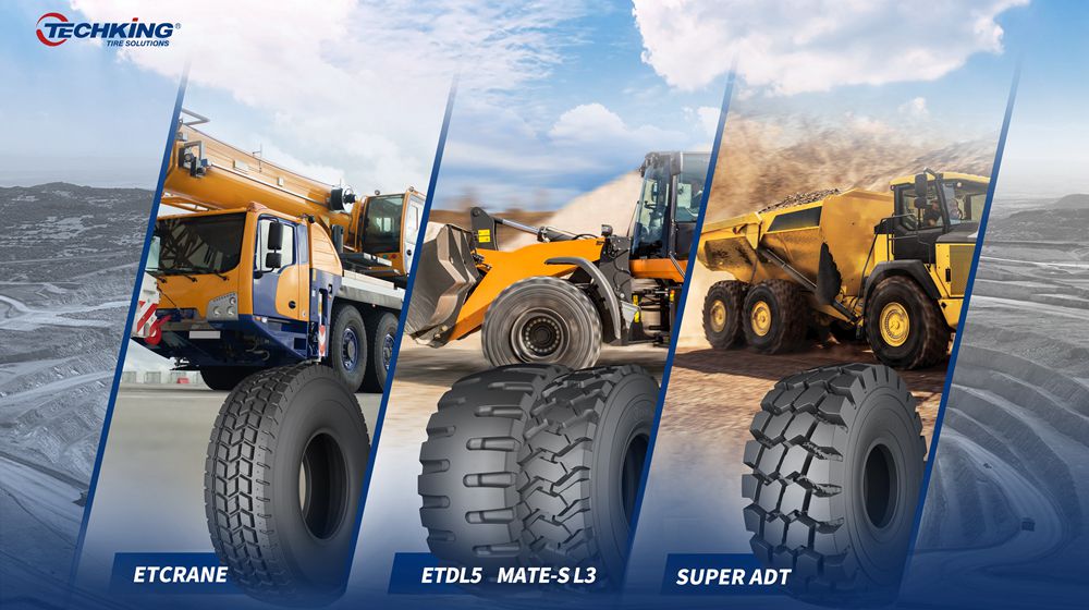 Techking Tires is showing at Bauma 2022