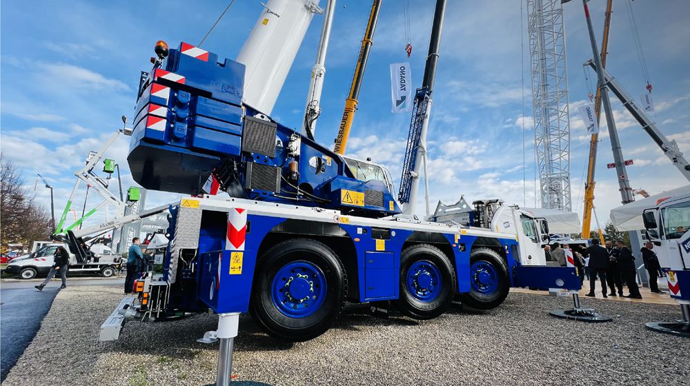 Techking 385/95R25 and 445/95R25 ETCRANE Showcased as OE Tires for ...