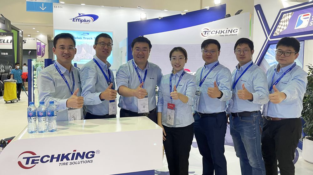 Techking Showcased Different Tires on Automechanika Dubai 2022 and Received Wide Praise