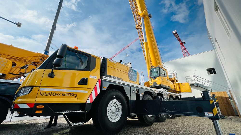 Techking 385/95R25 and 445/95R25 ETCRANE Showcased as OE Tires for ...