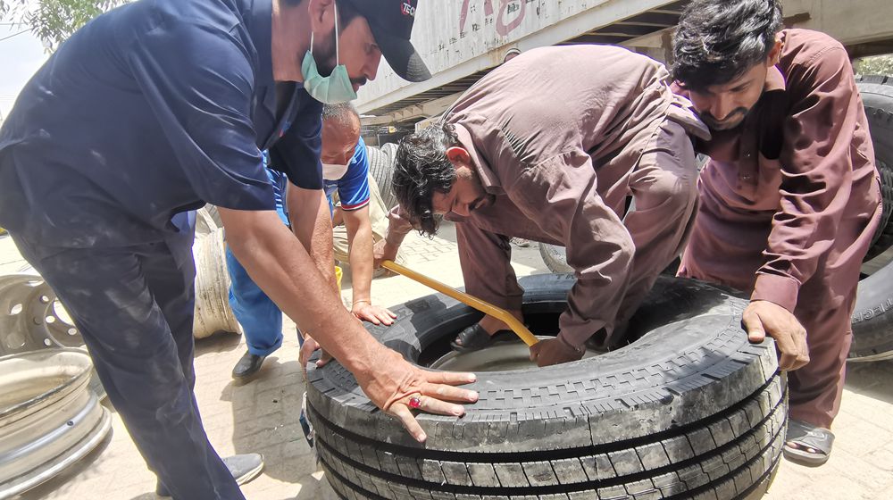 Techking 315/80R22.5 TKST VII Tubeless Tire Performs Well in Pakistan Techking 315/80R22.5 TKST VII Tubeless Tire Performs Well in Pakistan